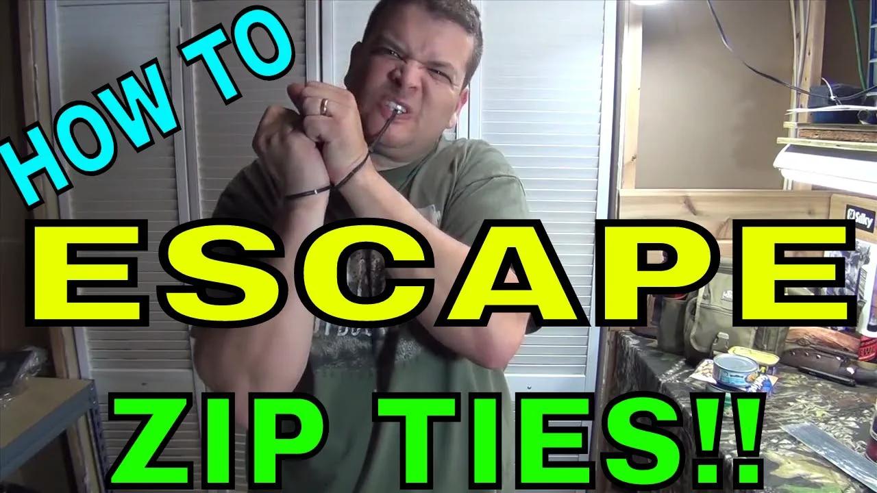 How To Escape Zip Ties