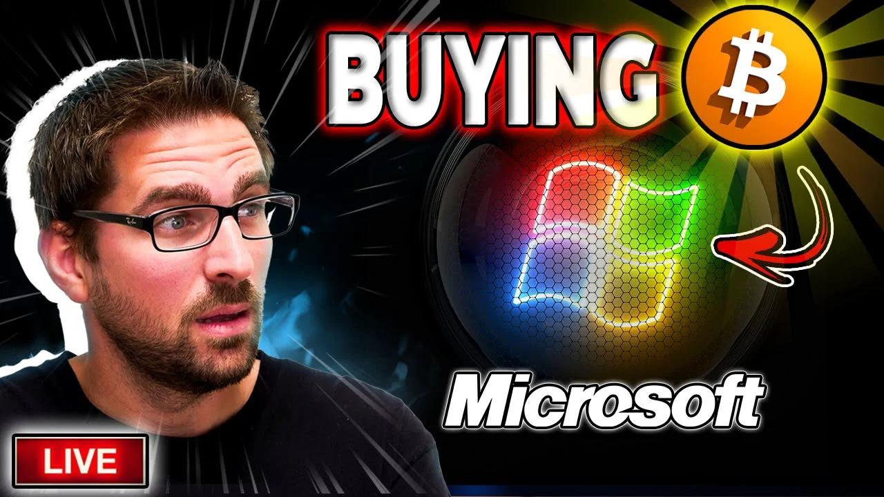 Microsoft to Start Buying Bitcoin? (Tether Going Under??)