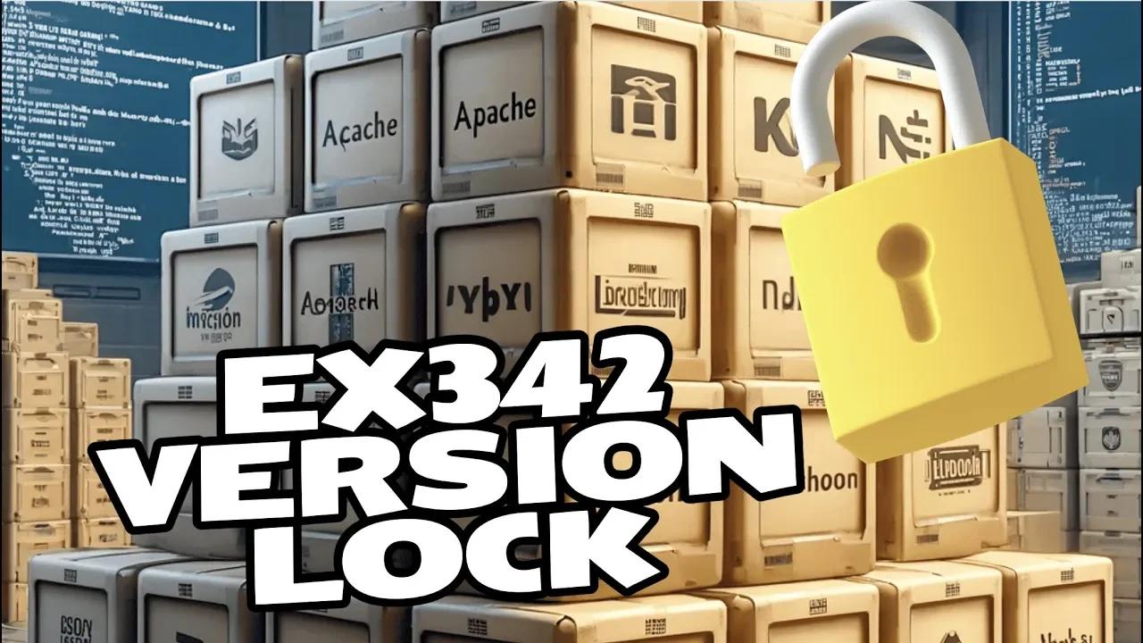 Version lock for EX342 Exam - Red Hat