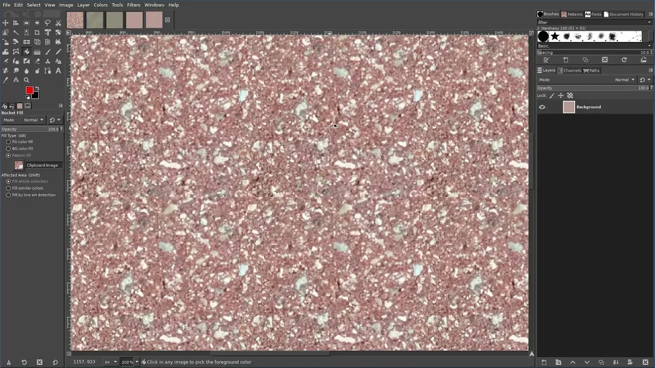 Basic Game Tile Texture in GIMP