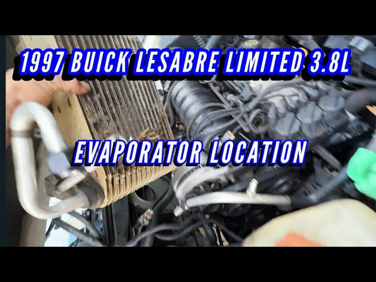 1997 Buick Lesabre Limited 3 8L evaporator removal, AC problems, Horn ...