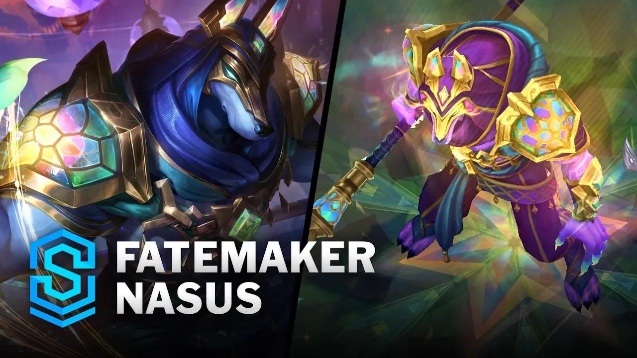 Fatemaker Nasus Skin Spotlight - Pre-Release - PBE Preview - League of ...