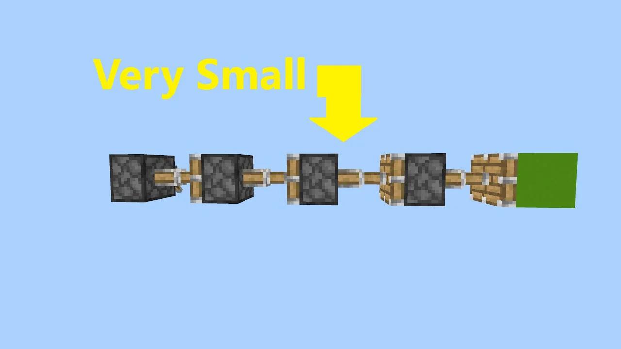 Easiest Quadruple Piston Extender For Minecraft Bedrock