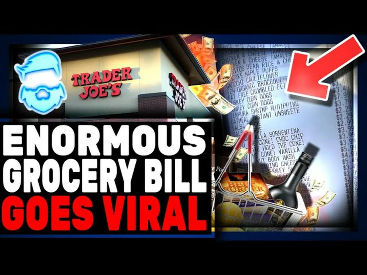 Families MASSIVE Grocery Bill GOES VIRAL & DESTROYS Democrat Lies About ...