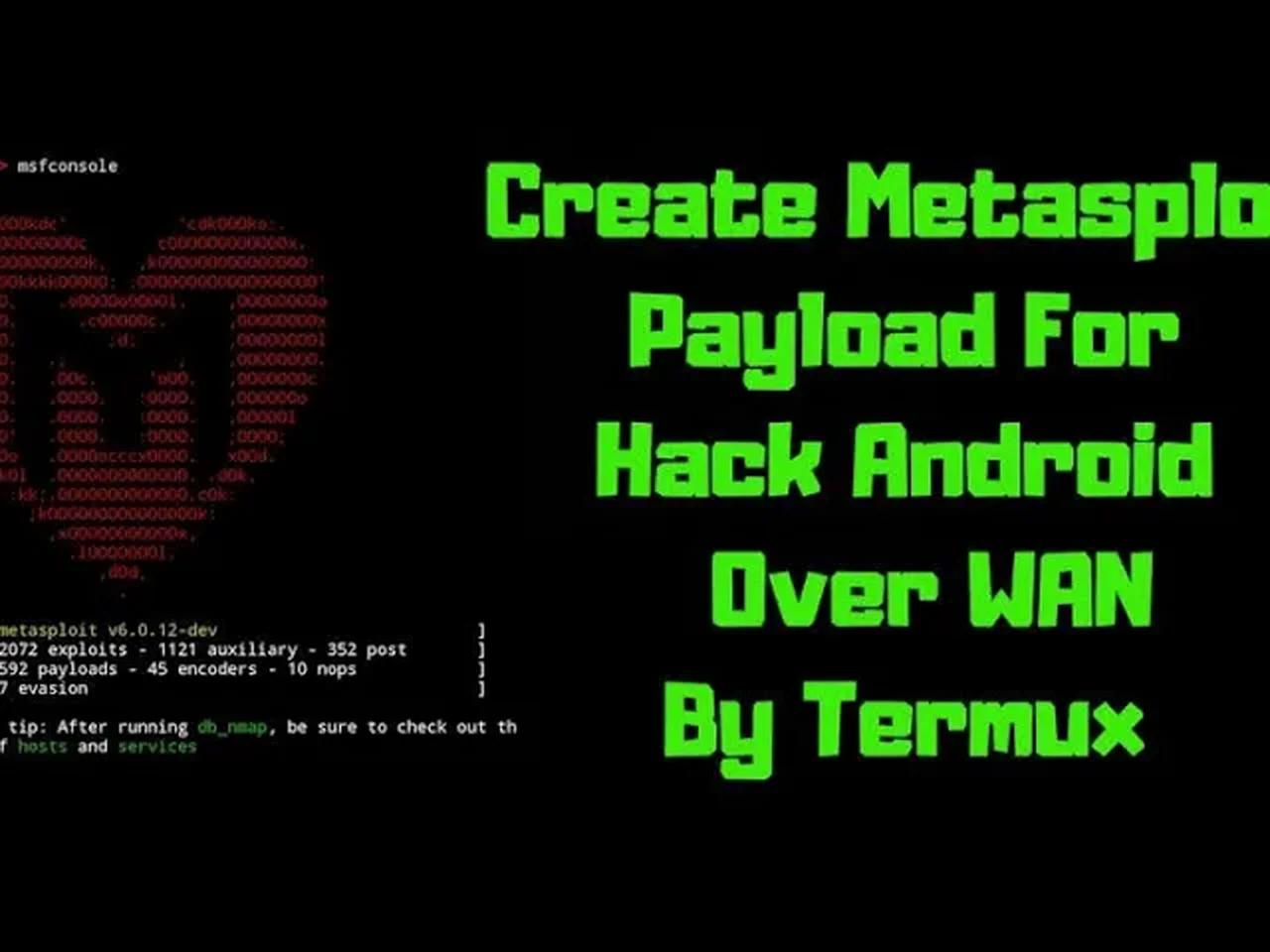 How To Control Remotely Android Using Metasploit In Termuxapk Payload Creationwithout Root