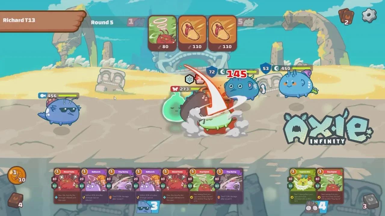 Axie Infinity - Off Season Energy Stealing Plays (ARENA GAMEPLAY)