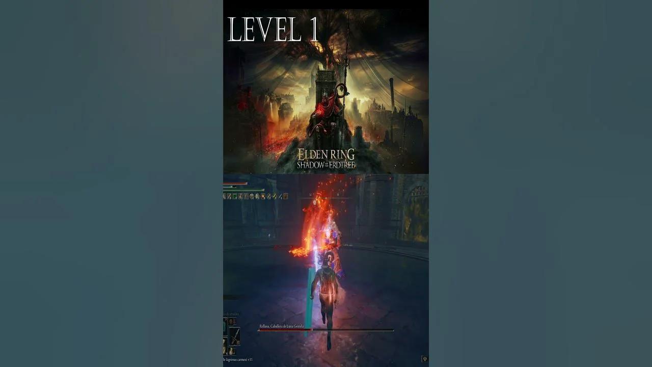 Elden ring //LEVEL 1 vs RELLANA 45 segundos
