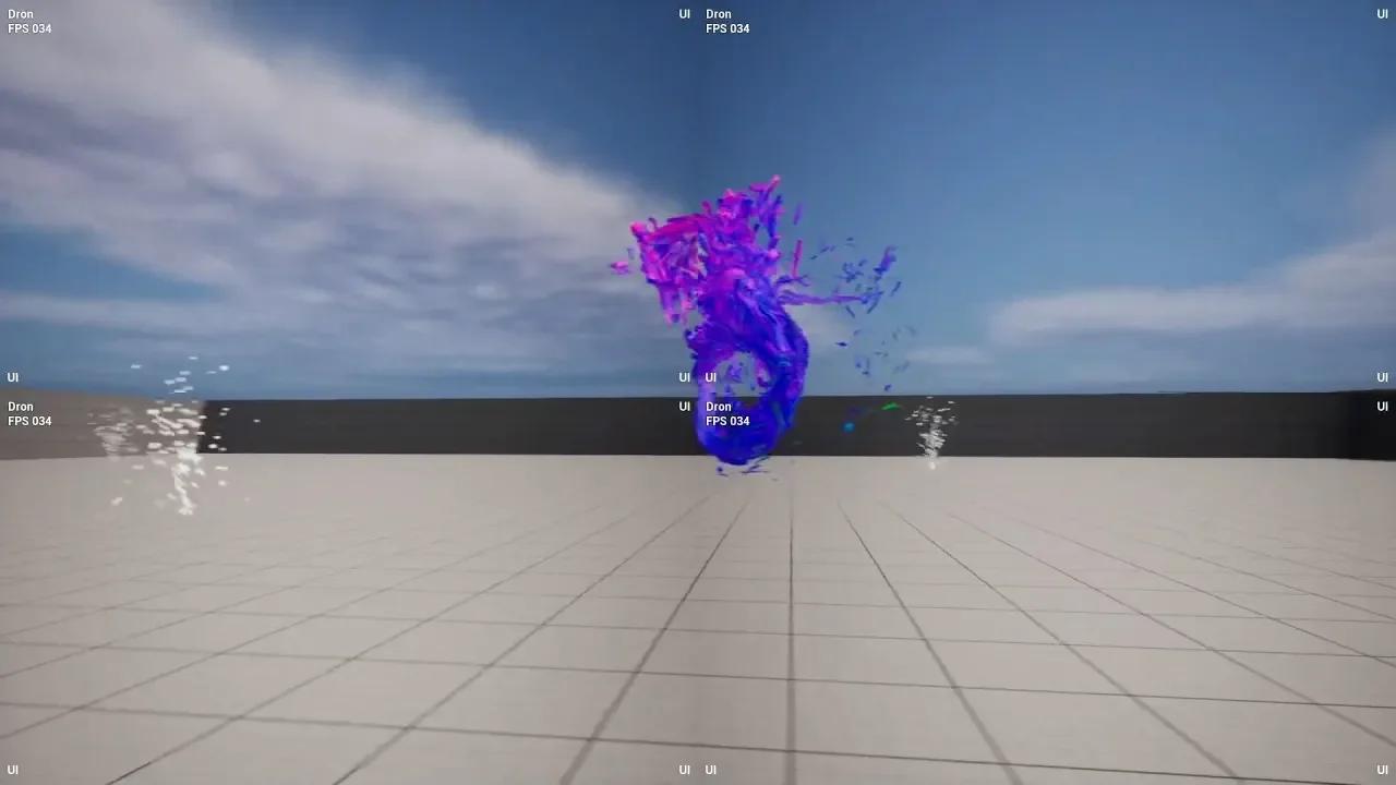 nDisplay test - Unreal Engine 5