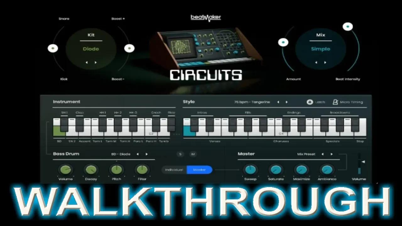 Ujam Beatmaker Circuits - WALKTHROUGH