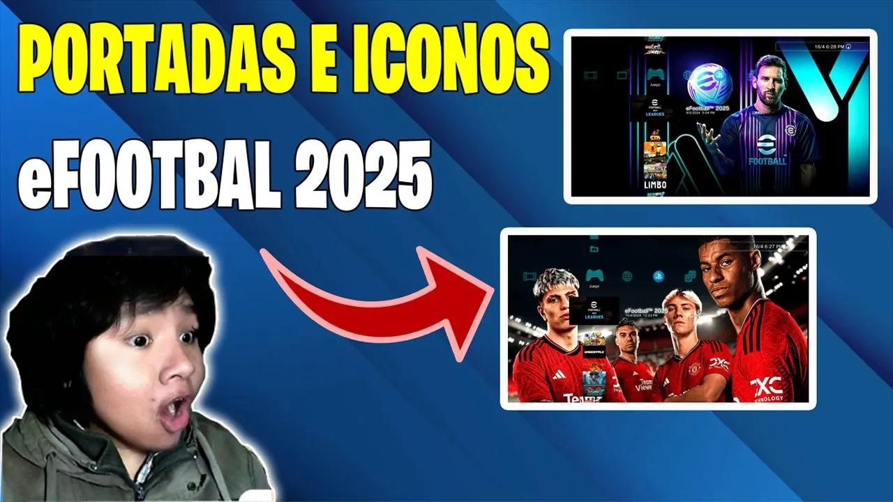eFootball 2025 PORTADAS PS3 (BLES Y BLUS) 🎮 ️