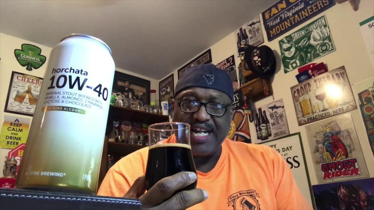 Stout Beer Review With A Hi-Wire Horchata 10W-40