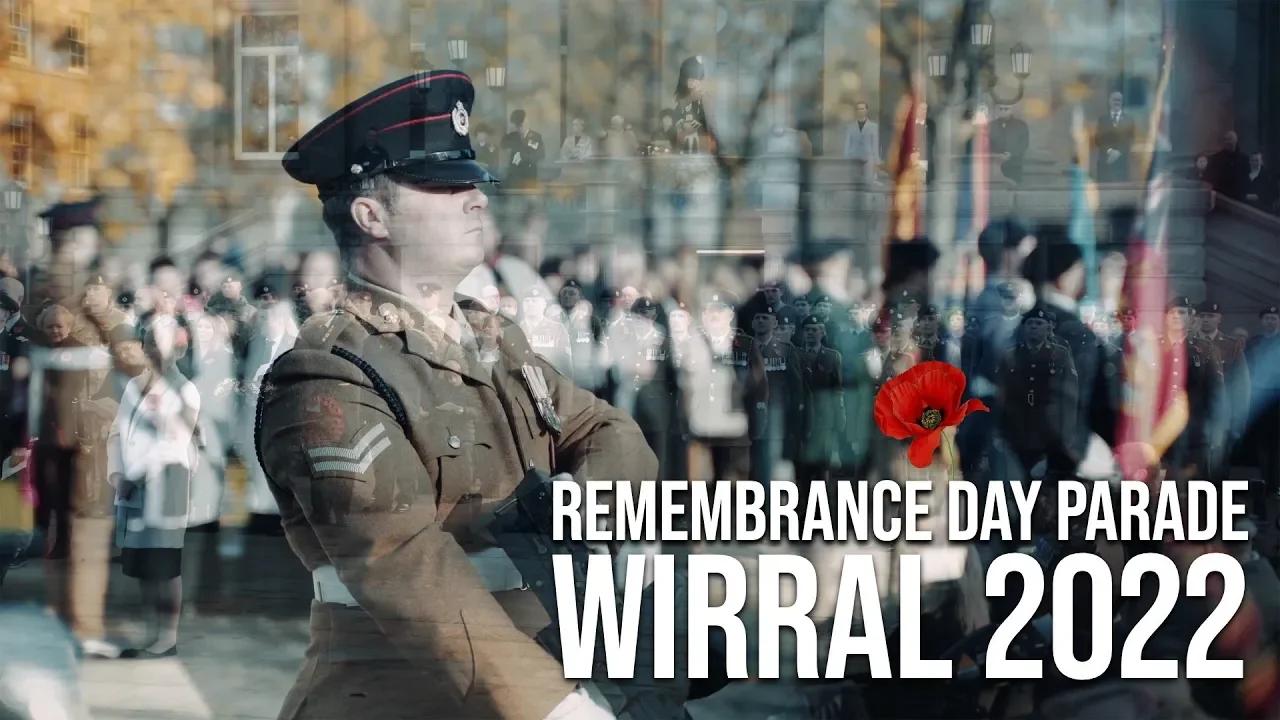 Remembrance Day Parade Hamilton Square Birkenhead Wirral 2022