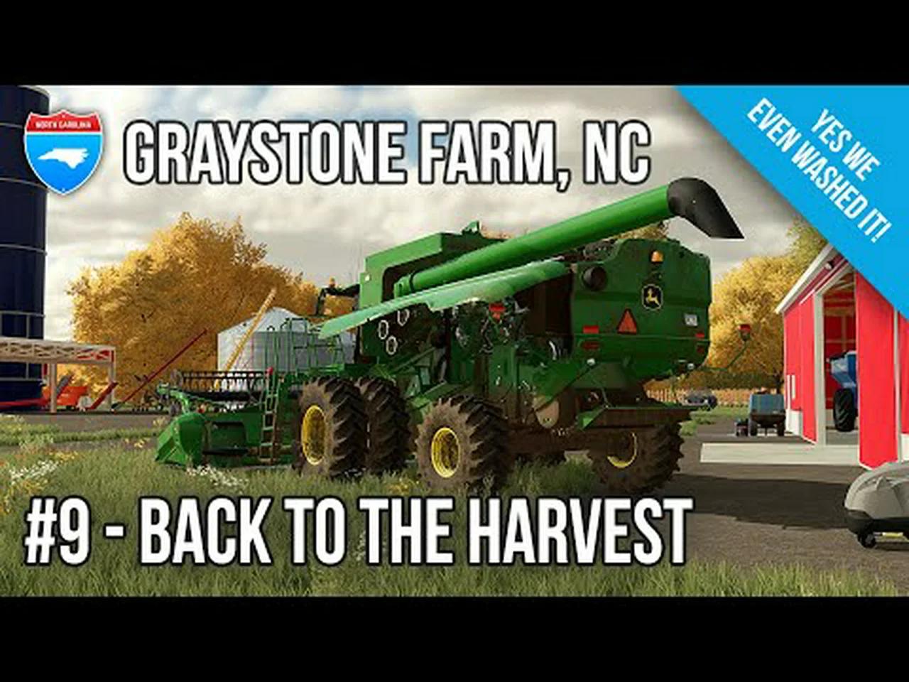 More Soybeans to Combine! - Graystone Farm - Episode 9 - FS22