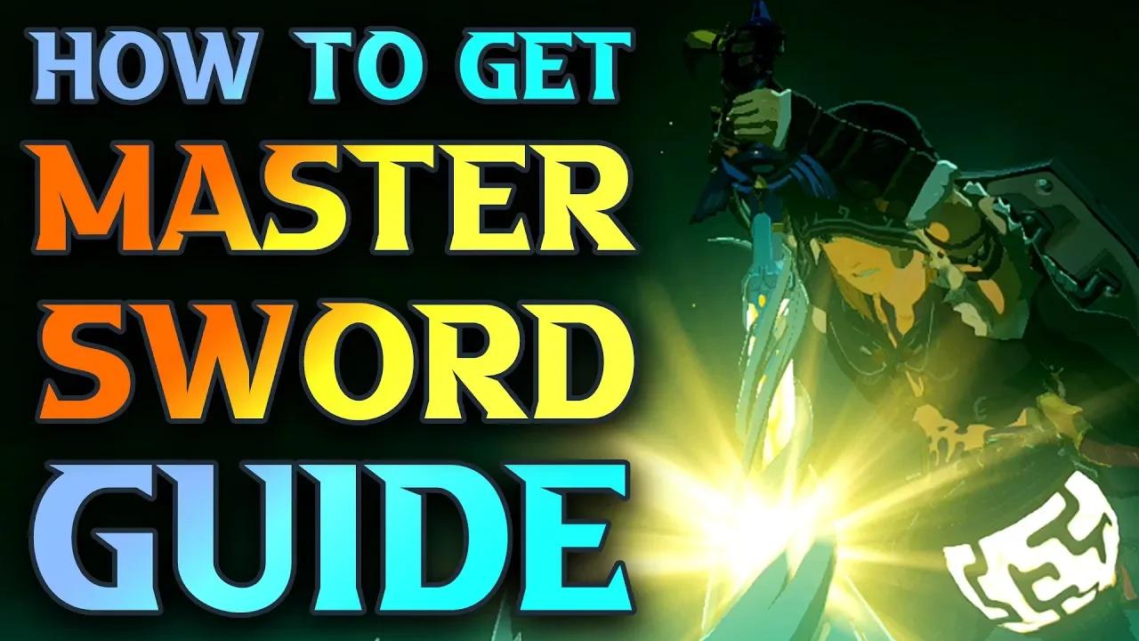 How To Get The Master Sword Zelda Tears Of The Kingdom Master Sword ...