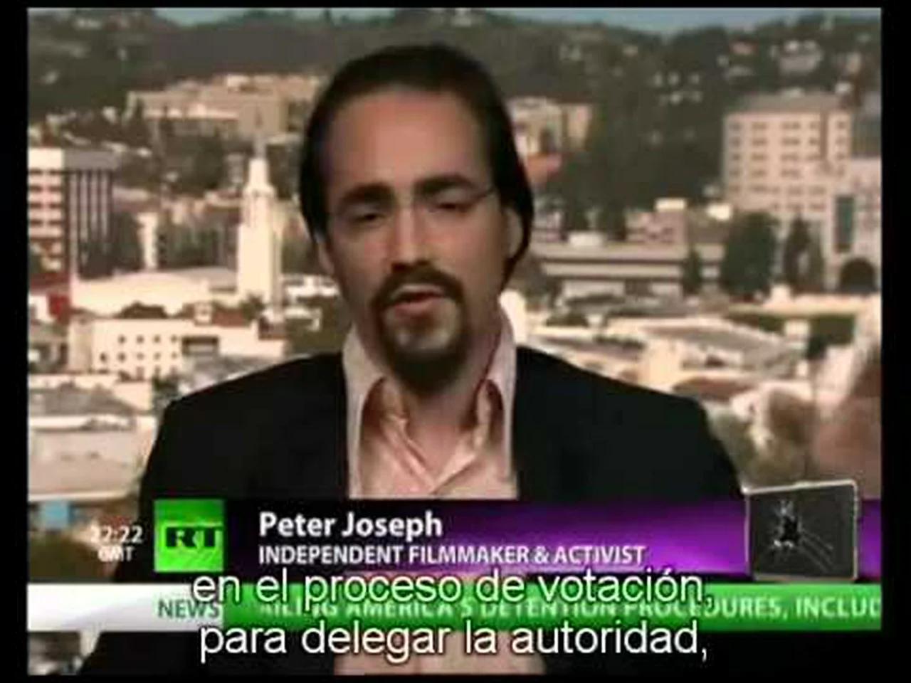 Peter Joseph en RT: Zeitgeist Revolución.