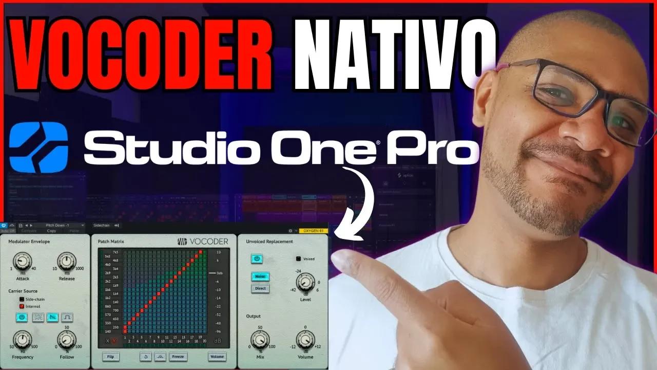Studio one 7 | Como usar o VOCODER NATIVO do Studio One PRO #studioone #presonus #mixagem