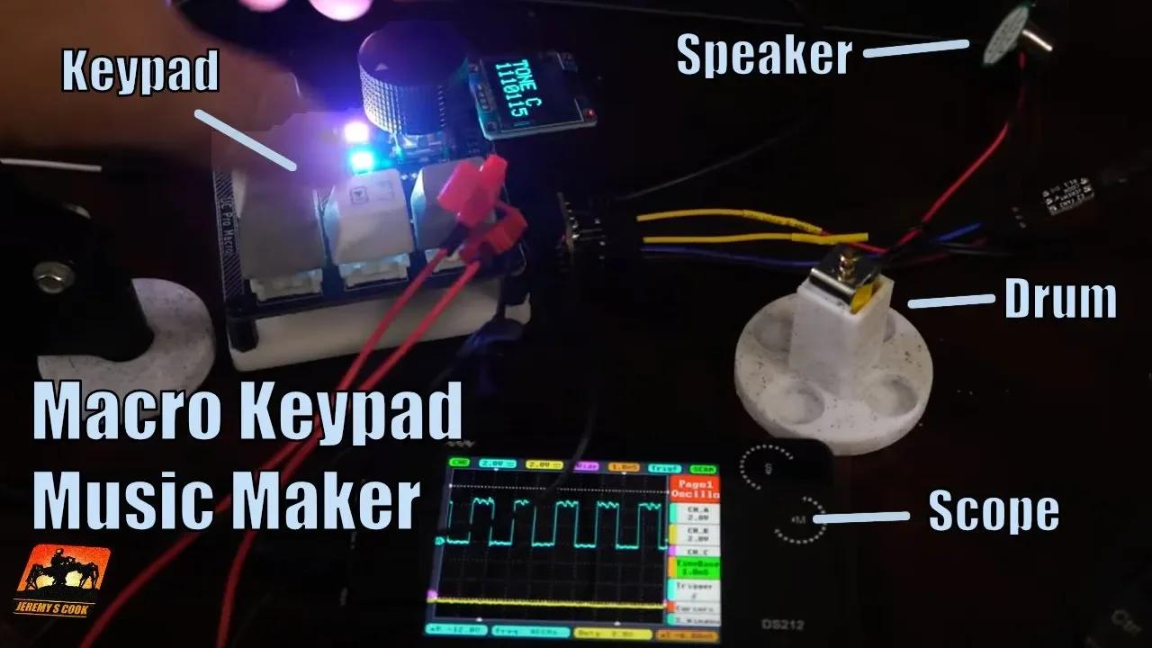 Macro Keyboard Music Maker Arduino
