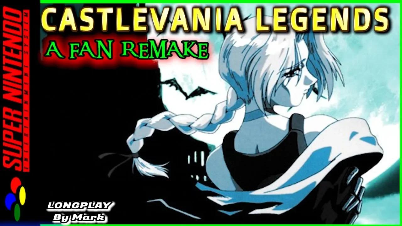 CASTLEVANIA LEGENDS REMAKE do SUPER NINTENDO (SNES) A Fanmade Game Mark ...