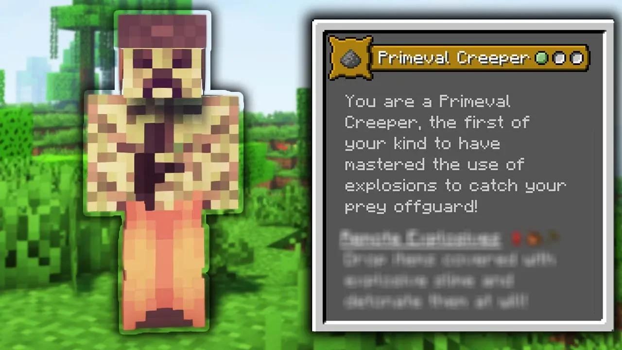 Primeval Creeper Origin - Minecraft Origins Explained