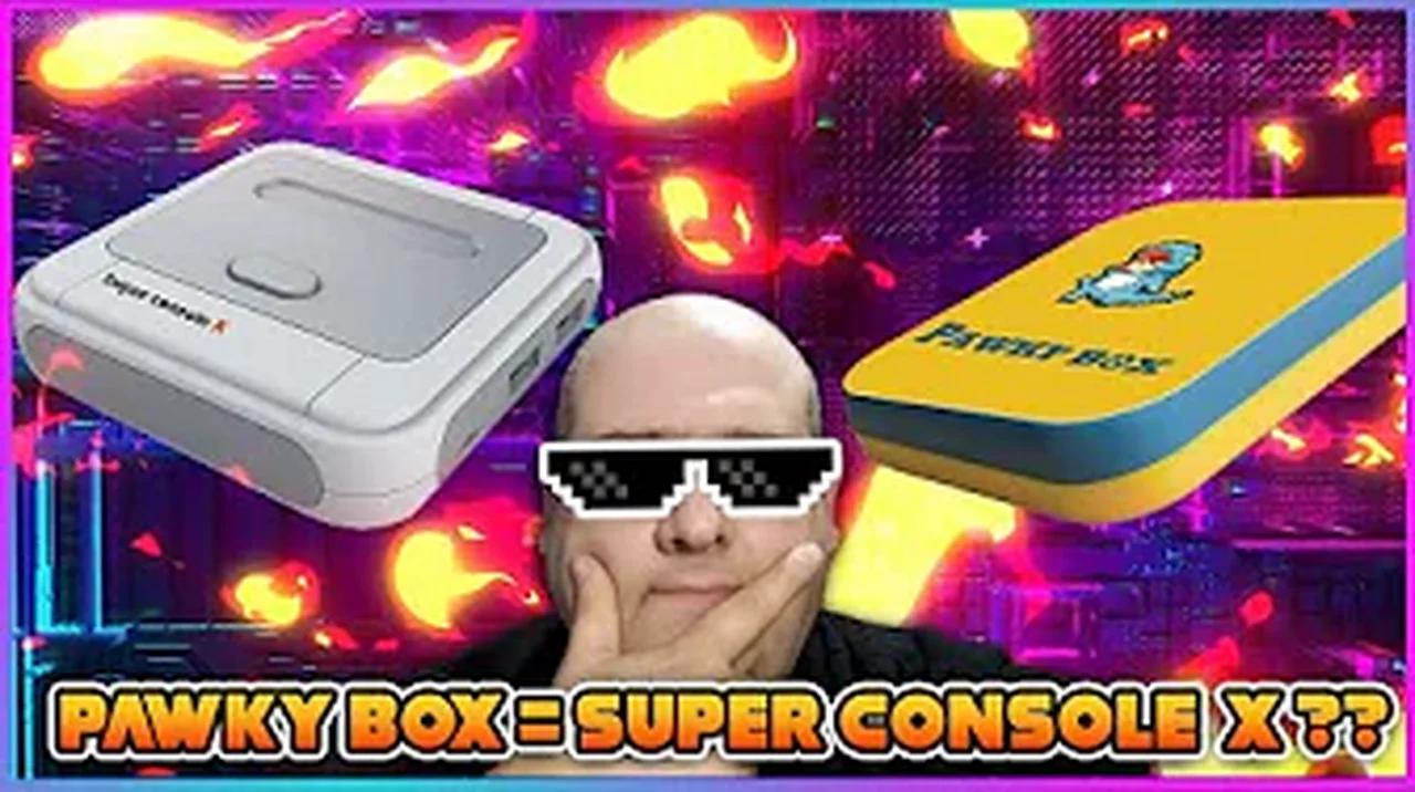 La console pawky box une super console X avec emmuelec