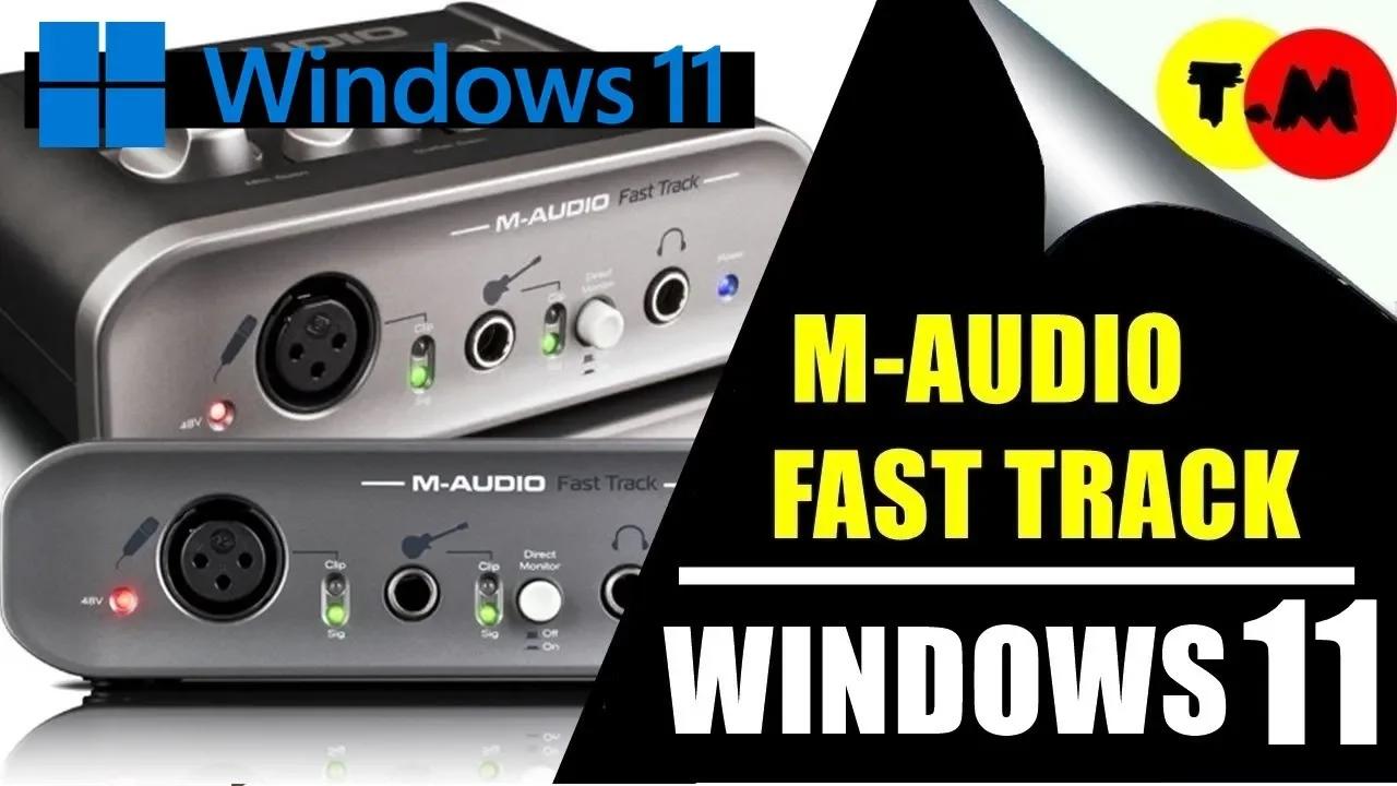 Como instalar M-Audio Fast Track USB no Windows 11 (Drivers) 2022