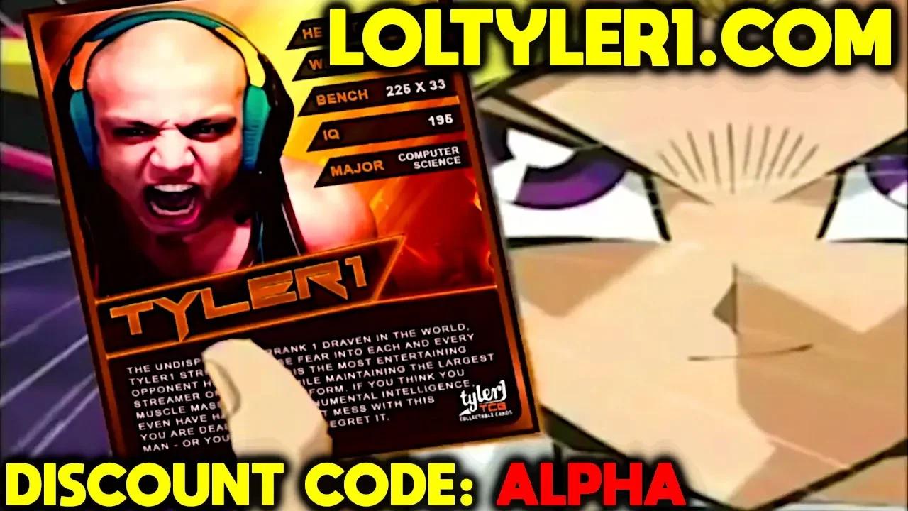 Tyler1 Shows his INSANE MERCH ADS
