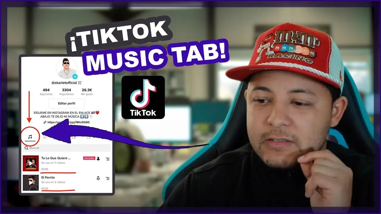 Como Conseguir el Music Tab de TIKTOK con Mh Musik 🔥