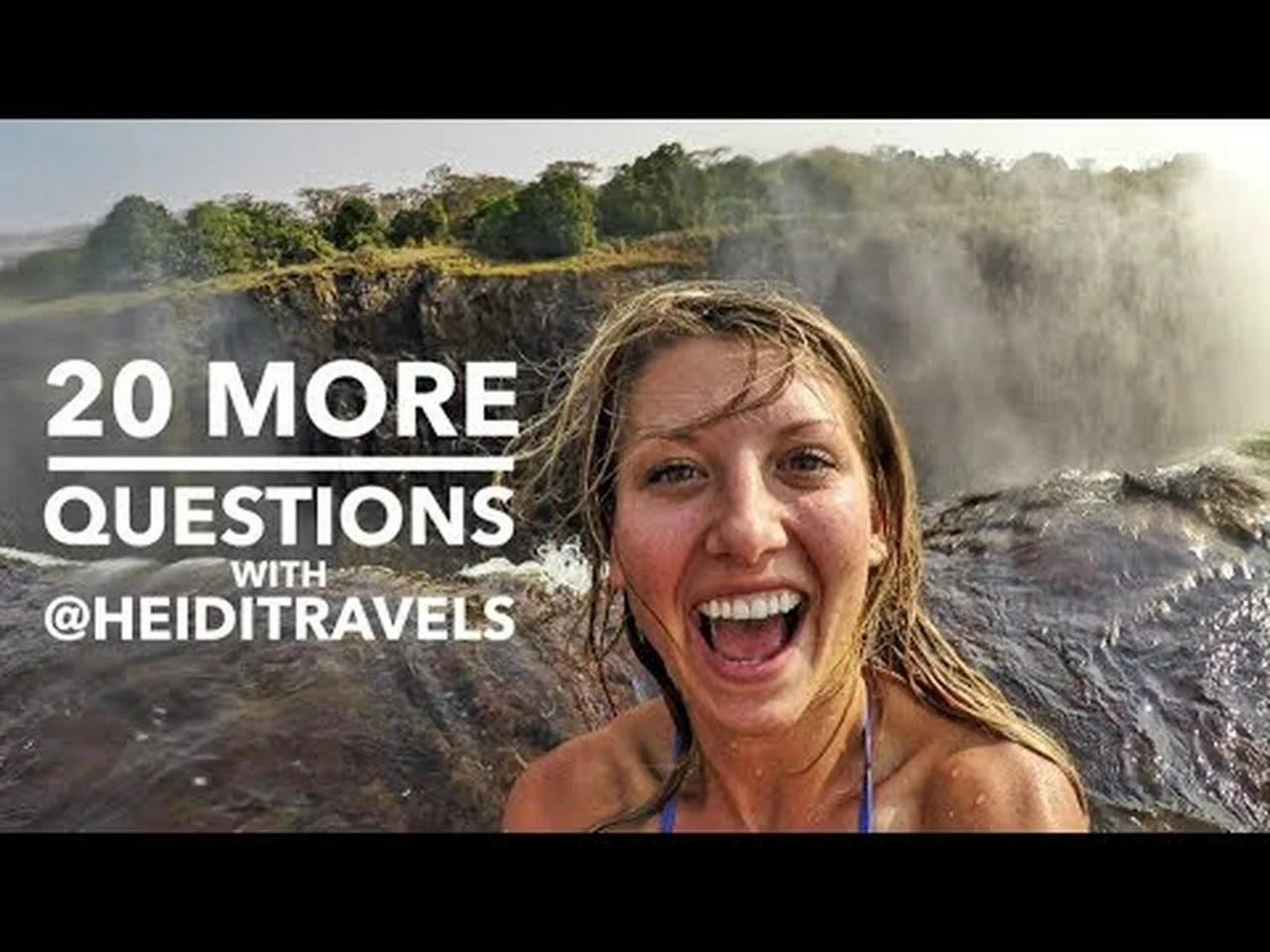 20 (More) Questions with HeidiTravels and Wade Paterson