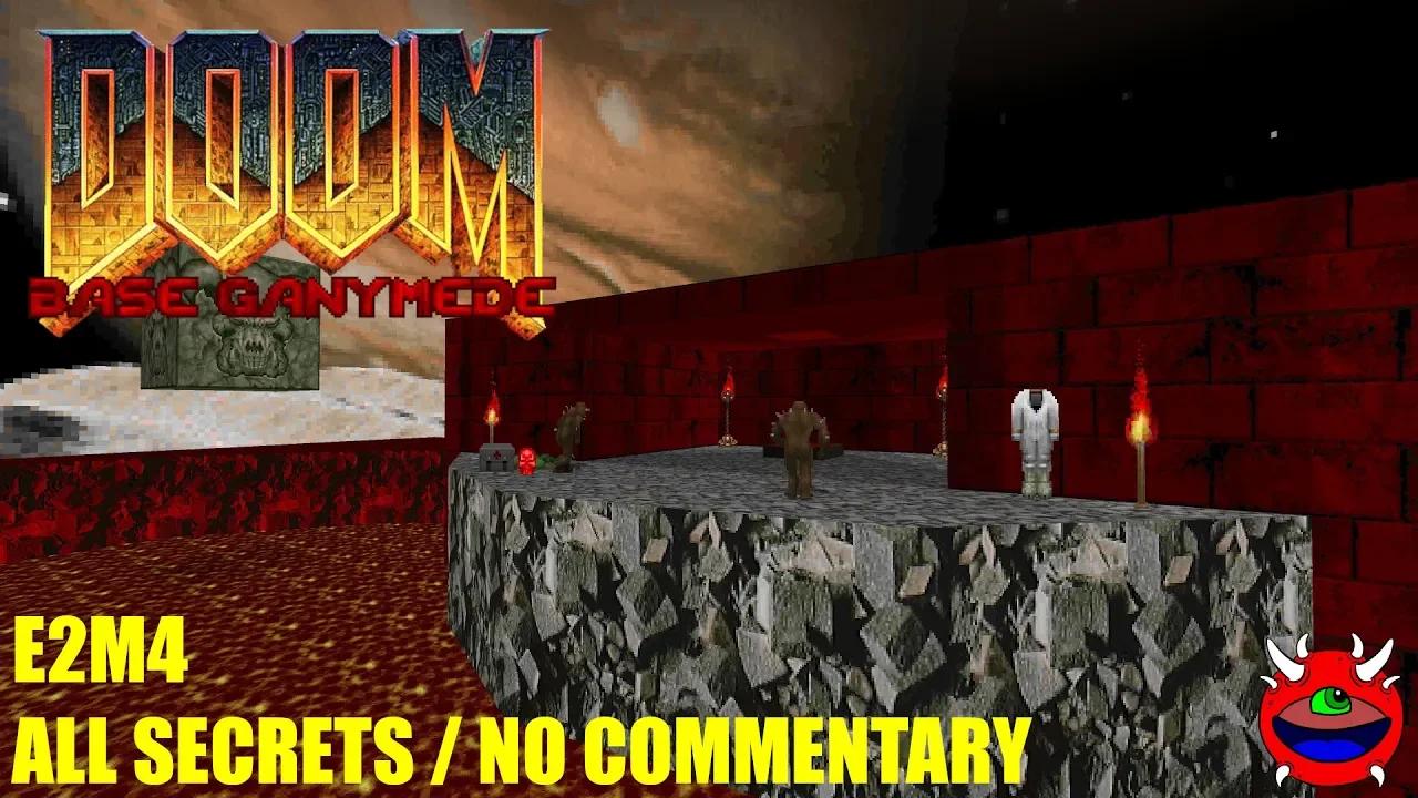Doom: Base Ganymede - E2M4 - UVMAX No Commentary