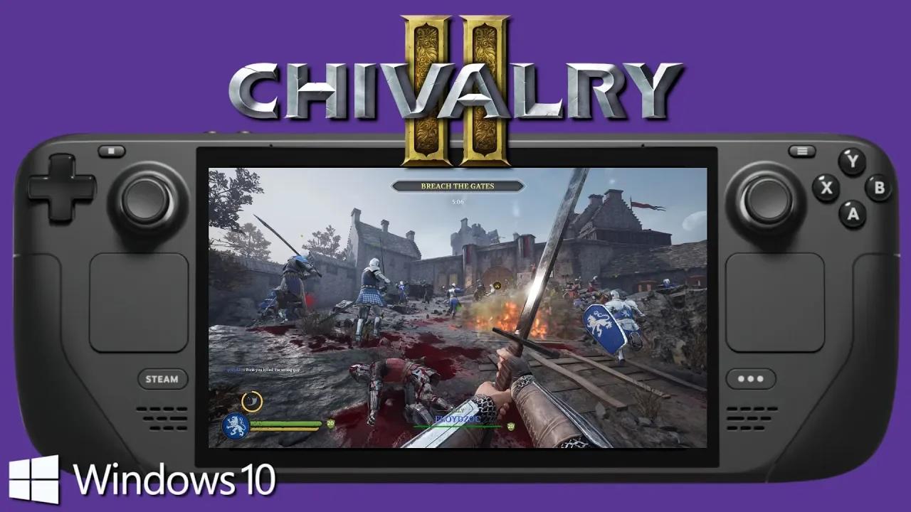 Chivalry 2 Steam Deck Gameplay Windows 10 Xbox Game Pass