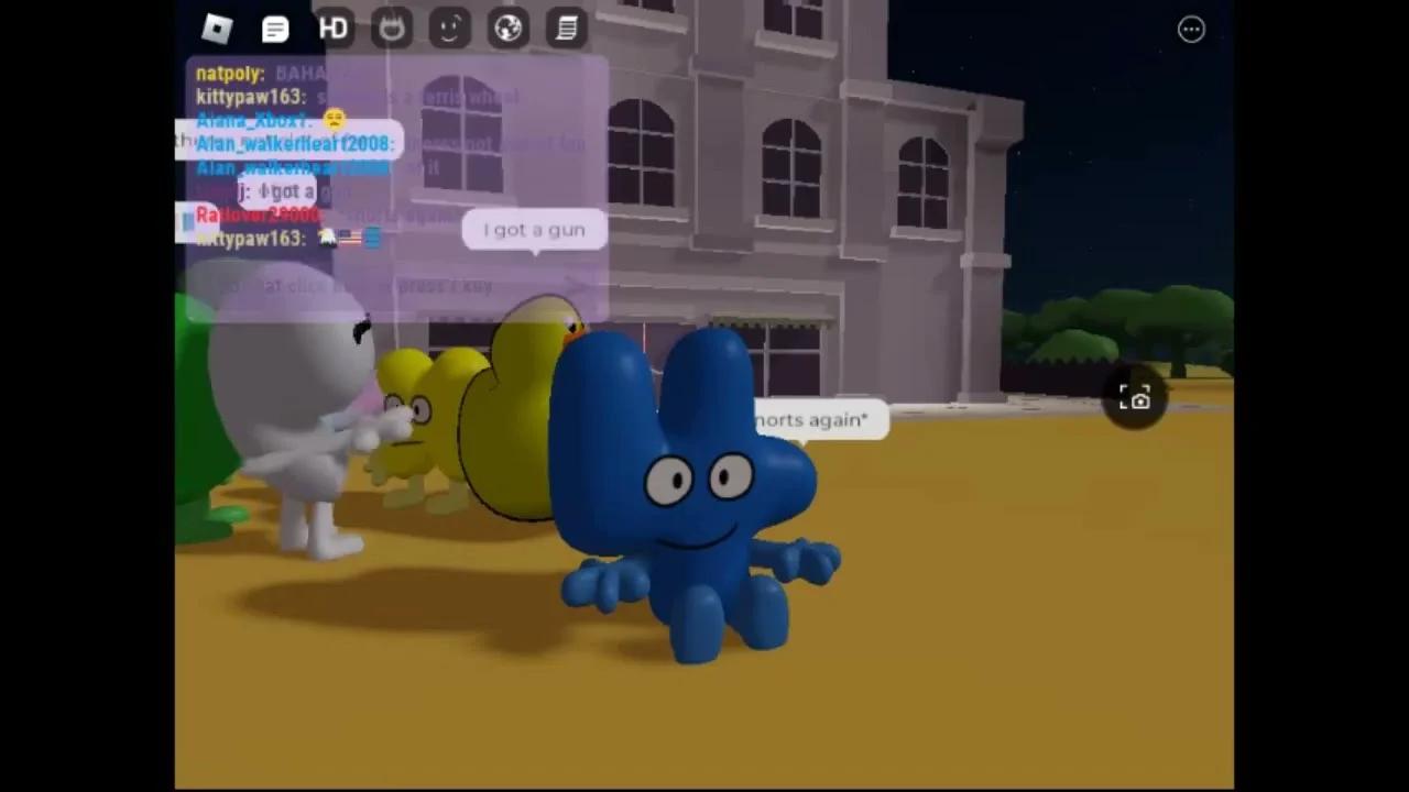 Playing BFB Roleplay II in Roblox