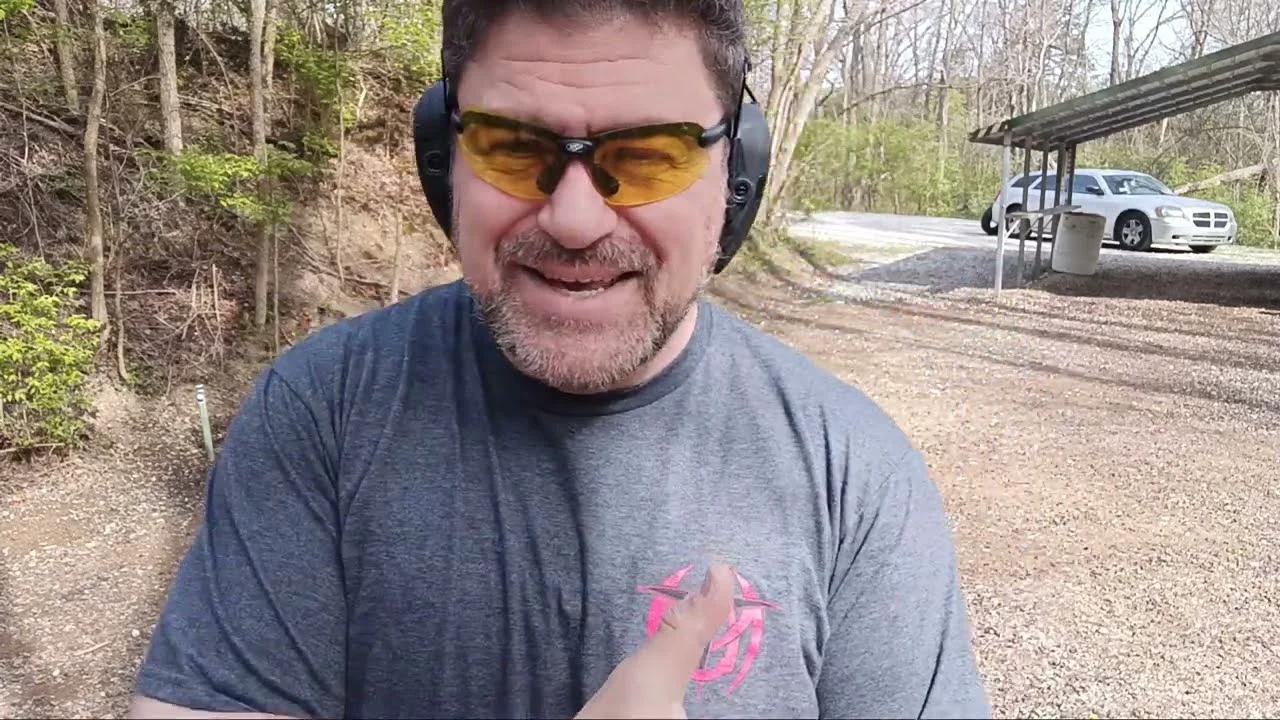 RETRO Revolver Techniques Point Shooting w Taurus 942 8-shot .22 ...