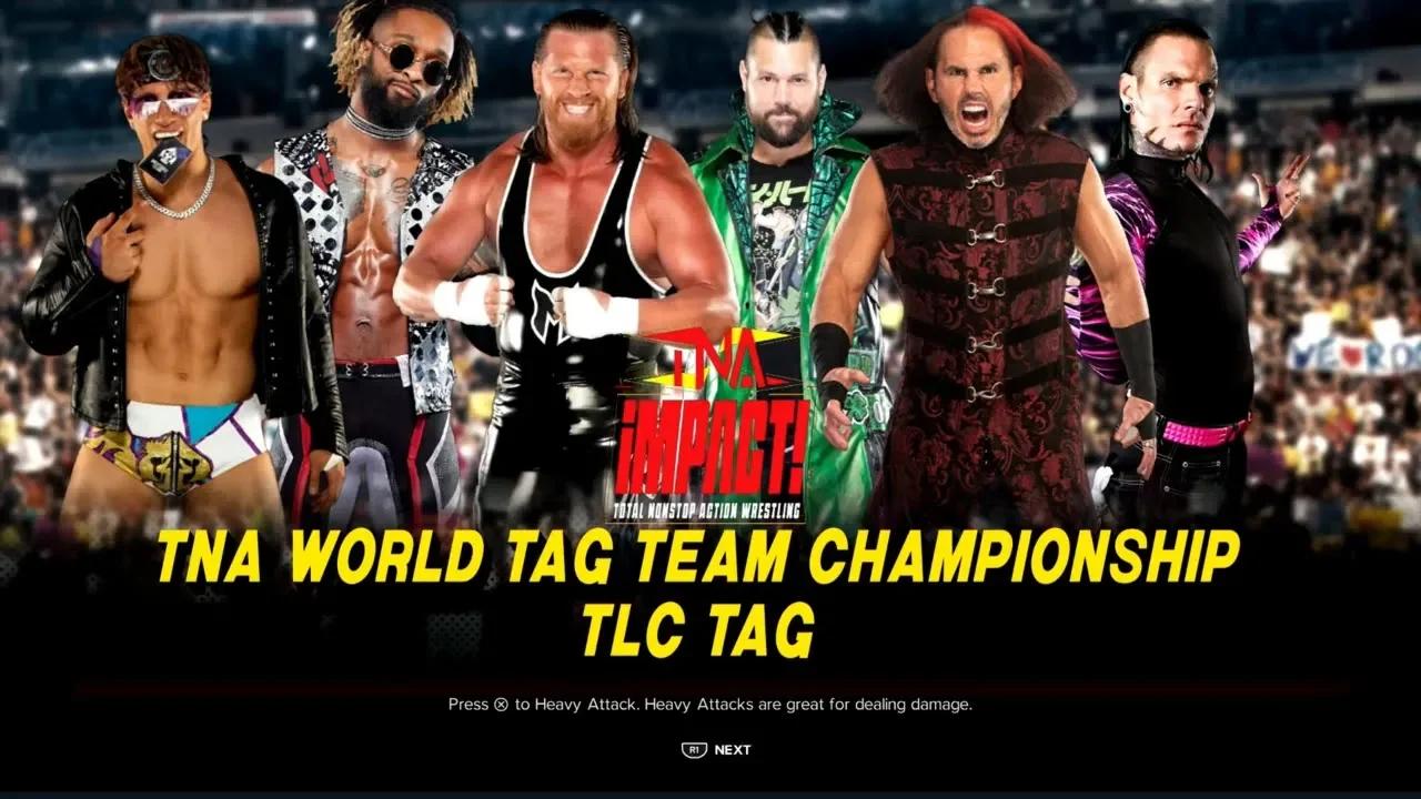 TNA Bound for Glory 2024 System v Hardys v ABC in a Full Metal Mayhem ...