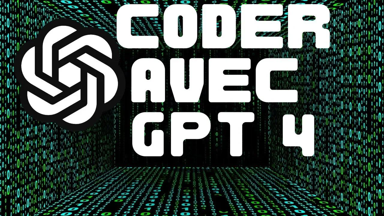 GPT 4 Coder son propre Outil sans savoir coder grâce à l'IA d'Open AI #chatgpt