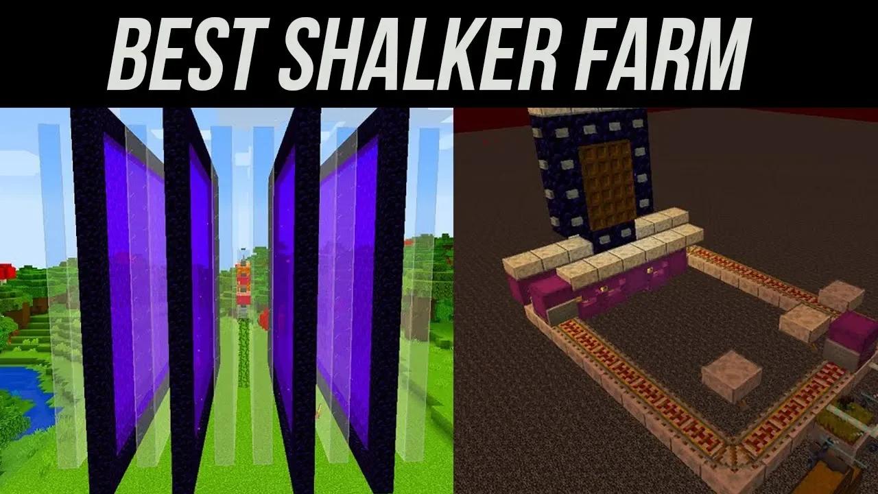 Minecraft Best Shulker Farm Tutorial Guide Minecraft Java