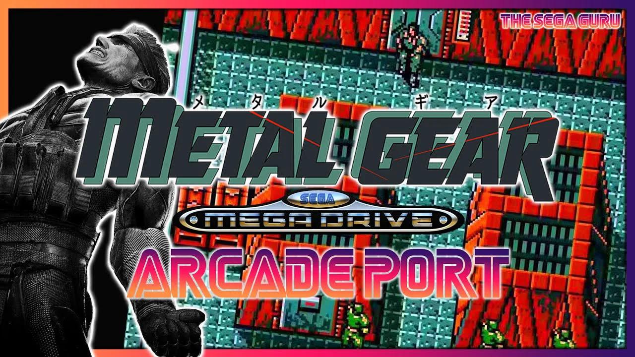 METAL GEAR GENESIS ARCADE PORT