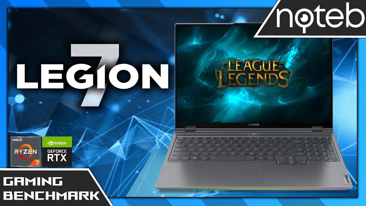 Lenovo Legion 7 - League of Legends Gameplay Test (Ryzen 7 5800H, RTX 3080)