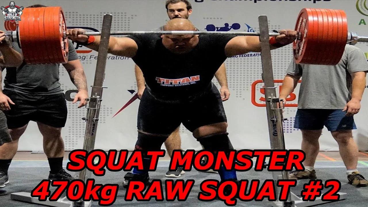 The 𝐒𝐀𝐌𝐎𝐀𝐍 𝐇𝐔𝐋𝐊 Jezza Uepa - 470kg RAW SQUAT