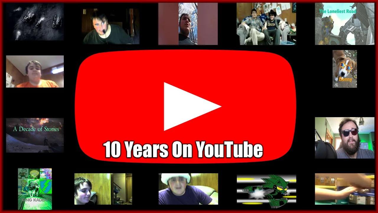 10 Years On YouTube Montage