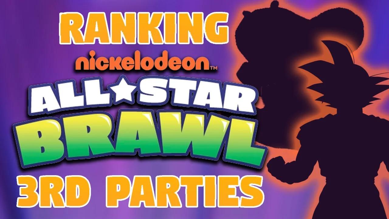 Ranking Third Party Characters Nickelodeon All-Star Brawl!