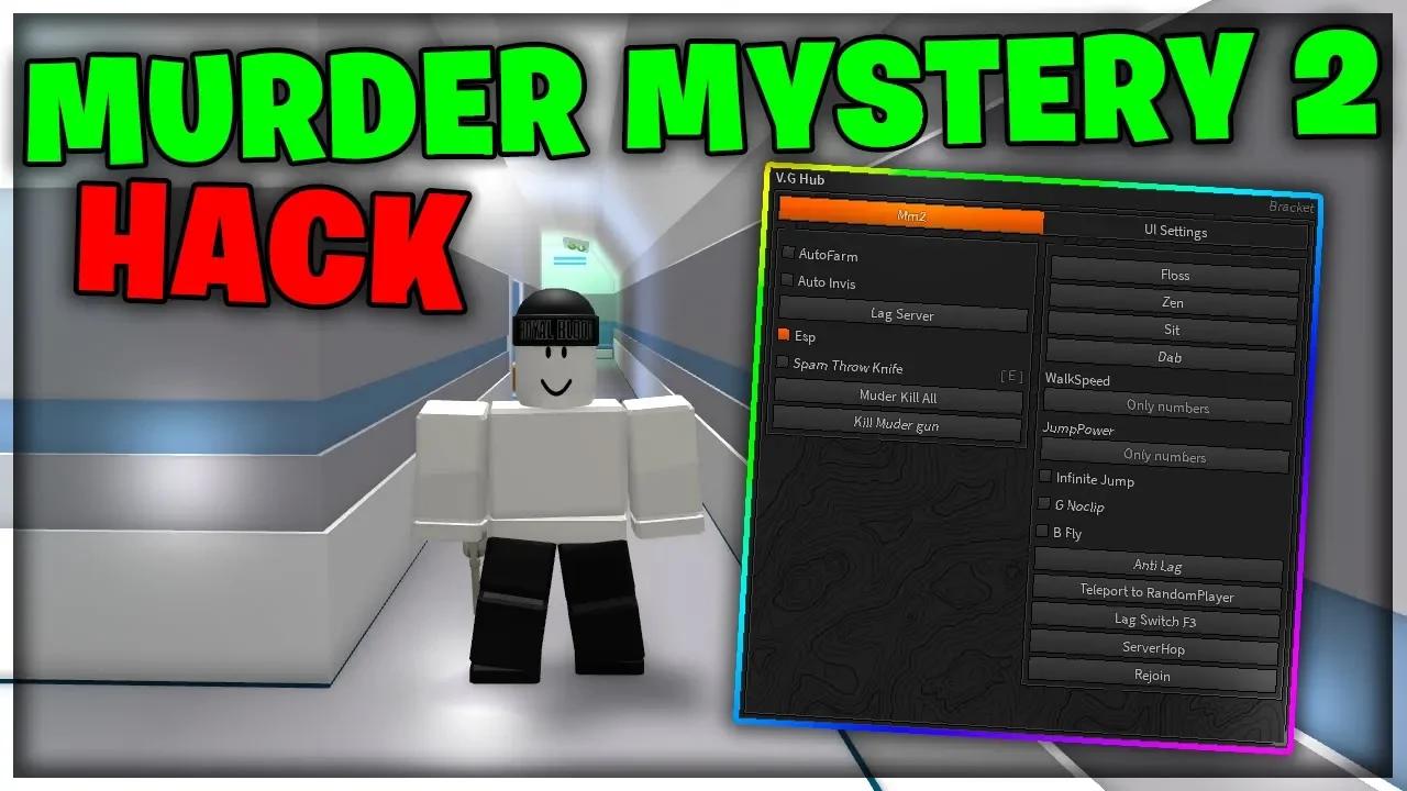 Murder Mystery 2 Hack MM2 Script Admin GUI