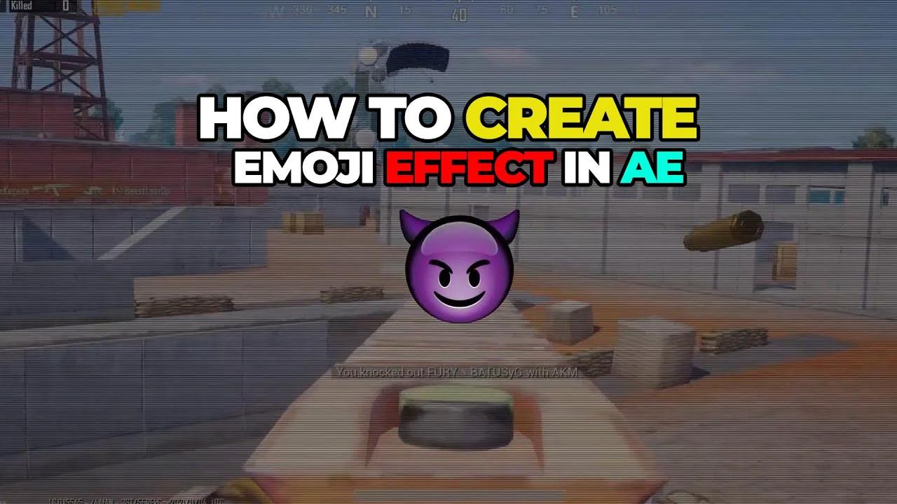 How to Create Emoji Effect in After Effects