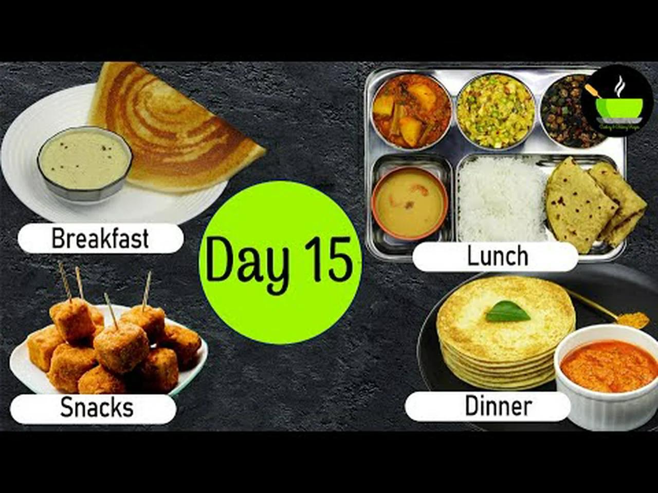 One-Day Meal Plan | Breakfast Lunch And Dinner Plan | Healthy Indian ...