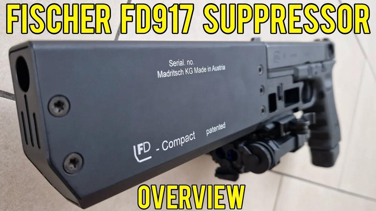 FISCHER FD917 GLOCK suppressor overview