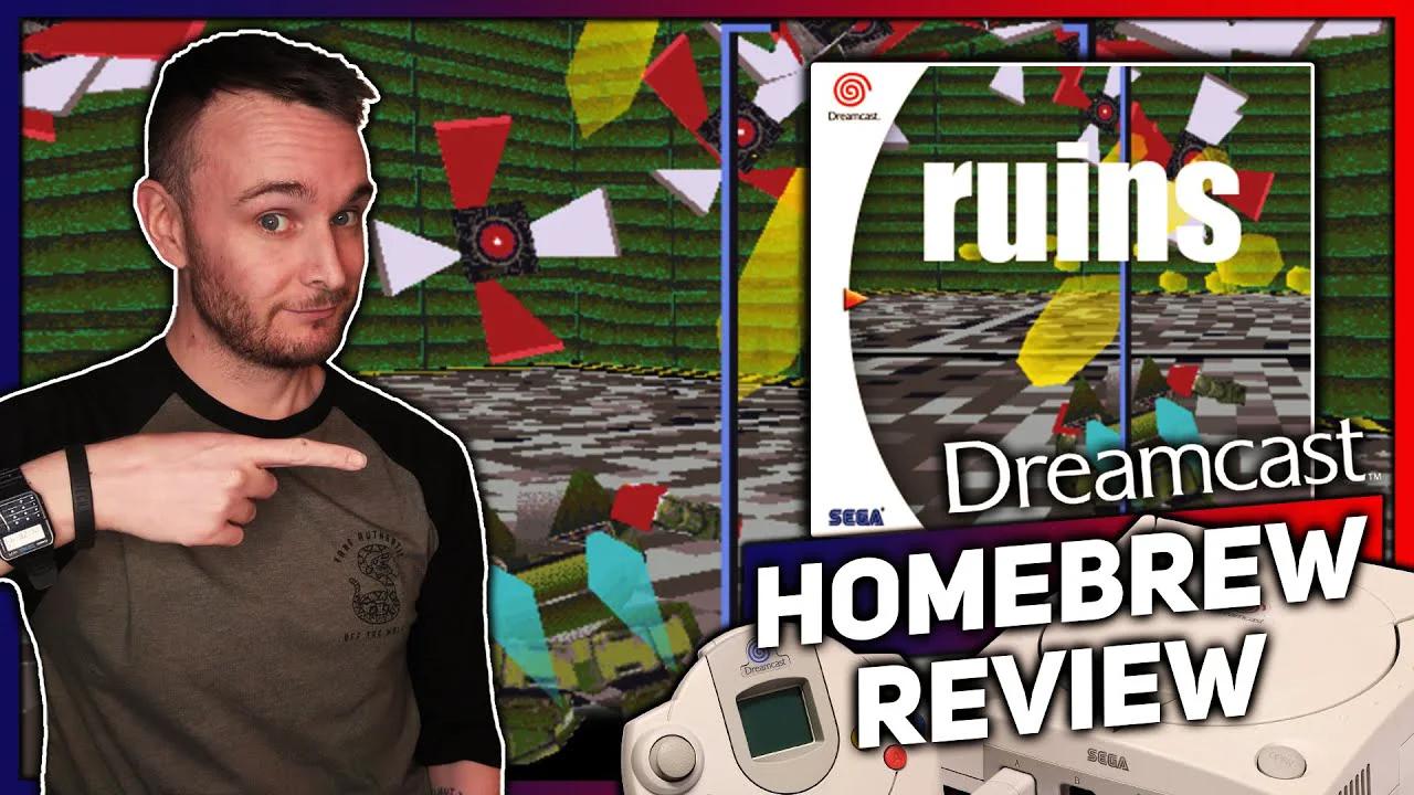 SEGA DREAMCAST HOMEBREW | RUINS BY VOXEL | DOWNLOAD LINK INCLUDED