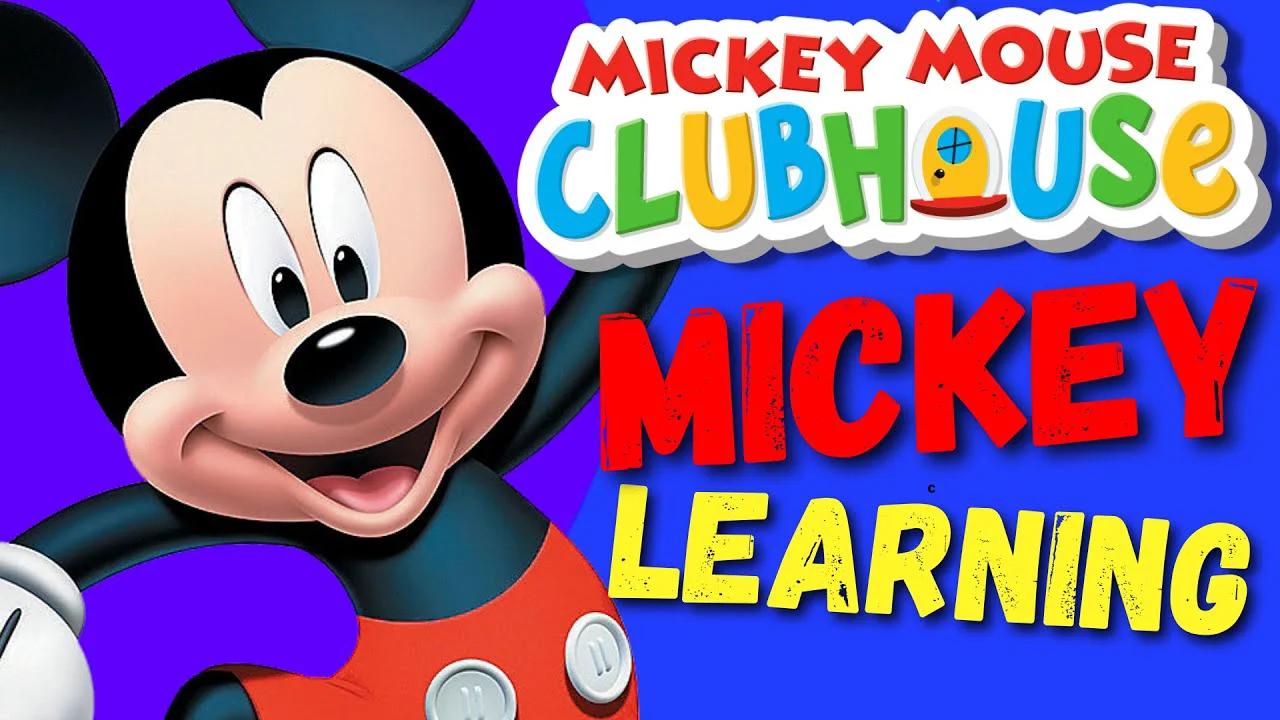 Mickey Mouse Clubhouse: Learn Numbers, Shapes, & Colors Children - Kids ...