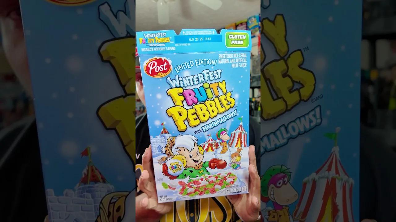 Winterfest Fruity Pebbles 2024 | Super Cereal Sunday