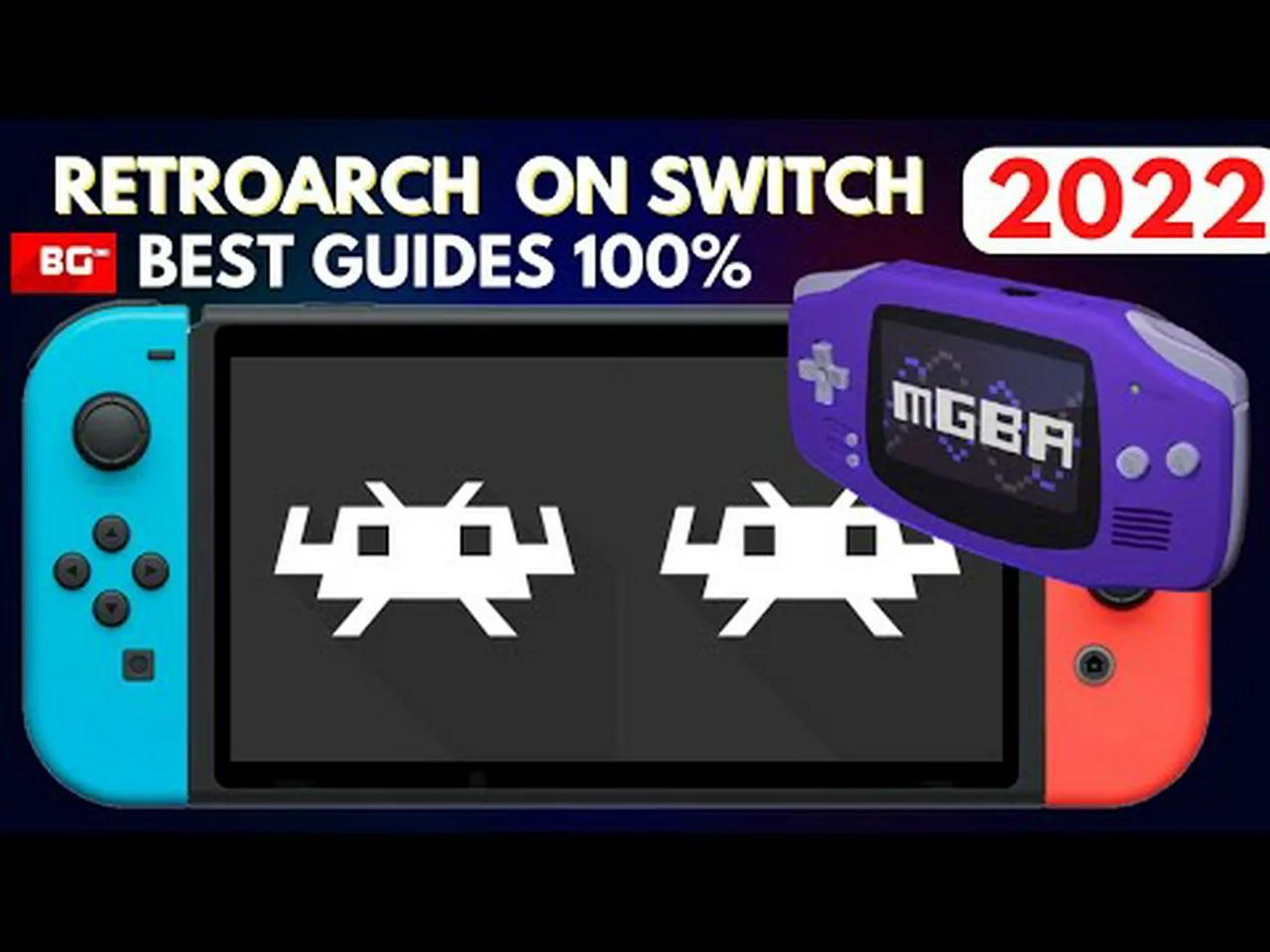 Retroarch on SWITCH #guide [2022]
