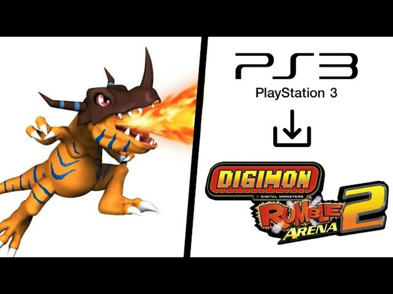 DIGIMON RUMBLE ARENA 2 - PS3 PKG