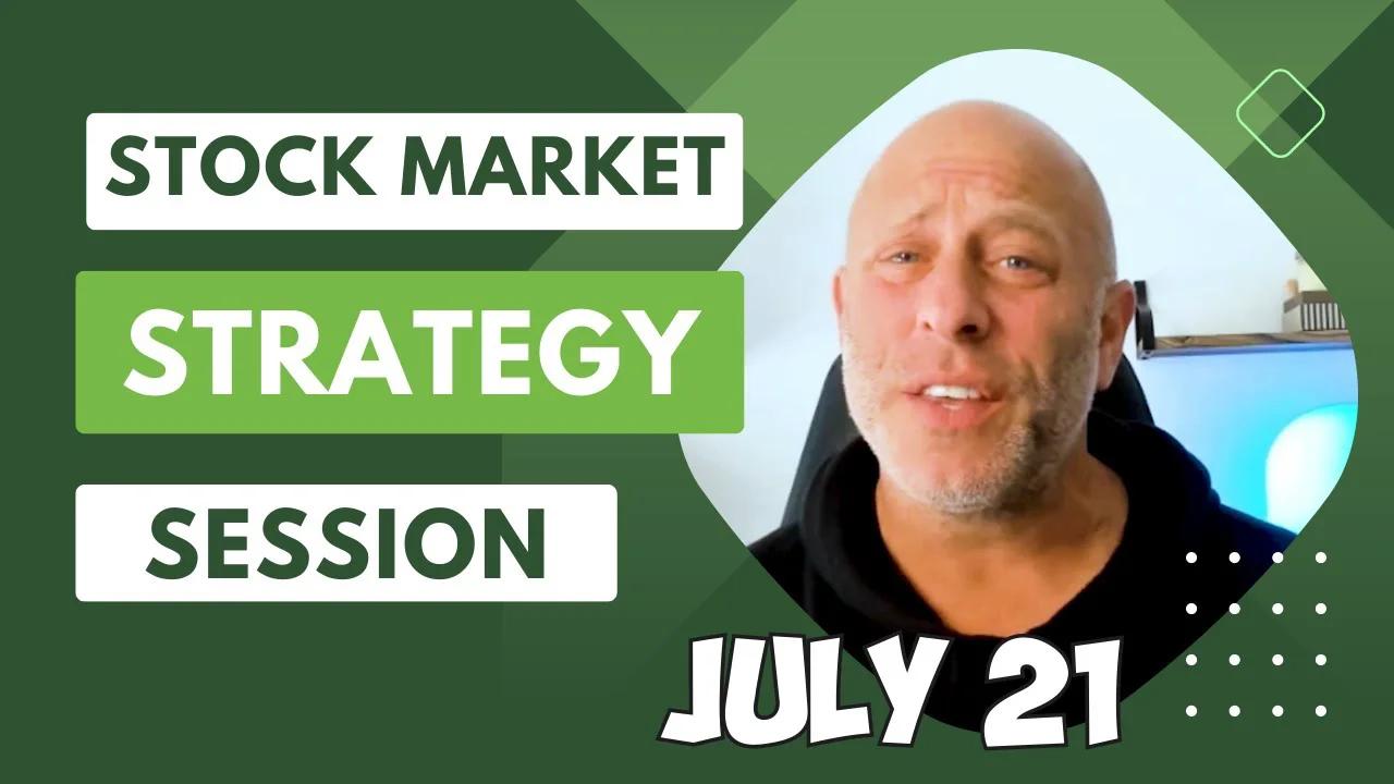 Stock Market Strategy Session | Pre Market Q&A